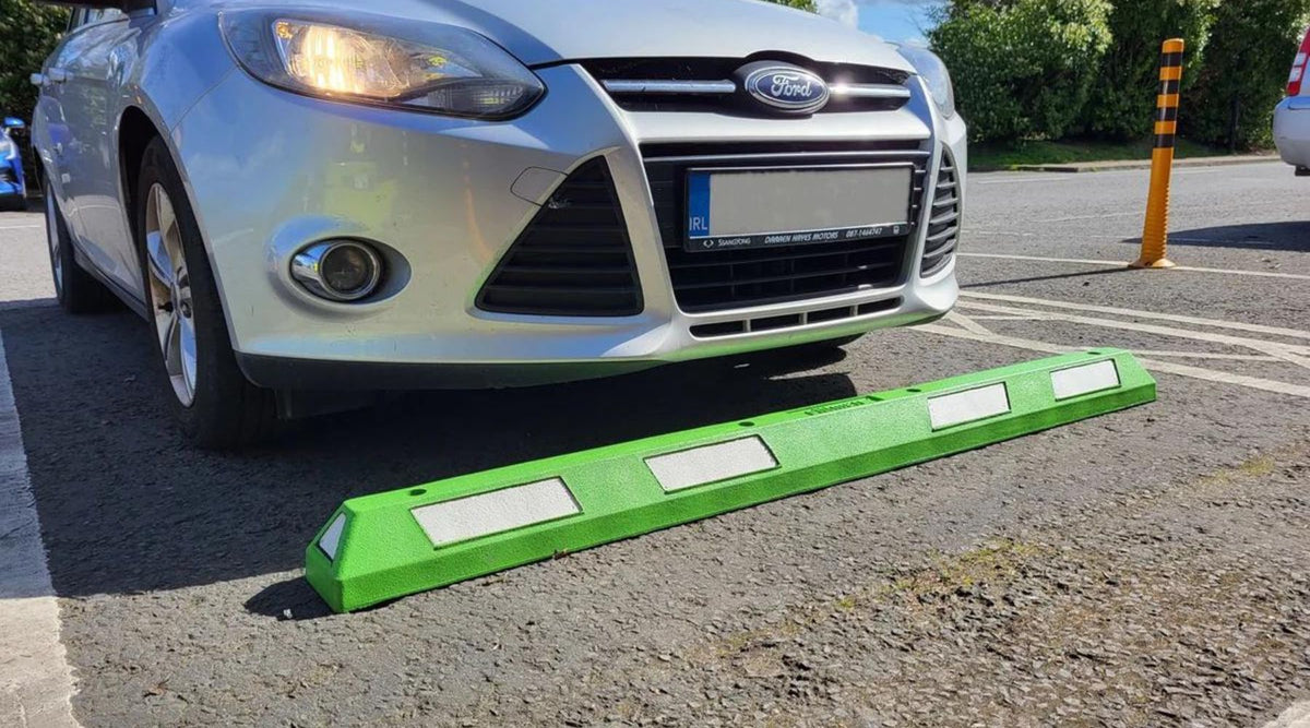 Using Rubber Wheel Stops For Sustainable Parking Management | Pittman®