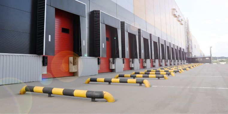 Loading Bay Wheel Guides Steel Wheel Guide Ireland