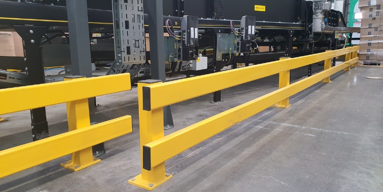 Warehouse Barriers Impact Protection Barrier Guardrails Ireland