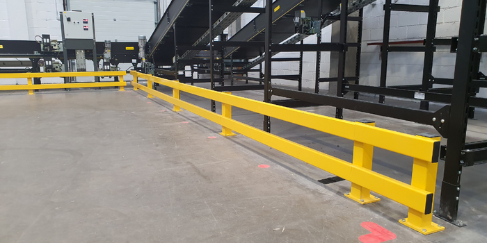 Warehouse Safety Racking Protection Rack Impact Railing