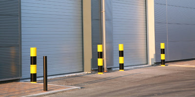 Warehouse Bollards Heavy Duty Bollard Industrial Steel Bollards Ireland