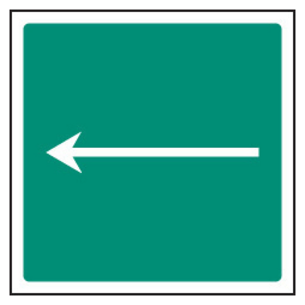 Arrow 180 Degree First Aid Sign | Pittman