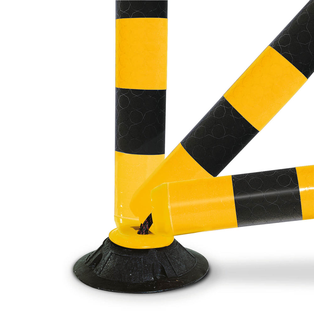 Autobahn Reflective Flexible Post - Black/Yellow | Pittman