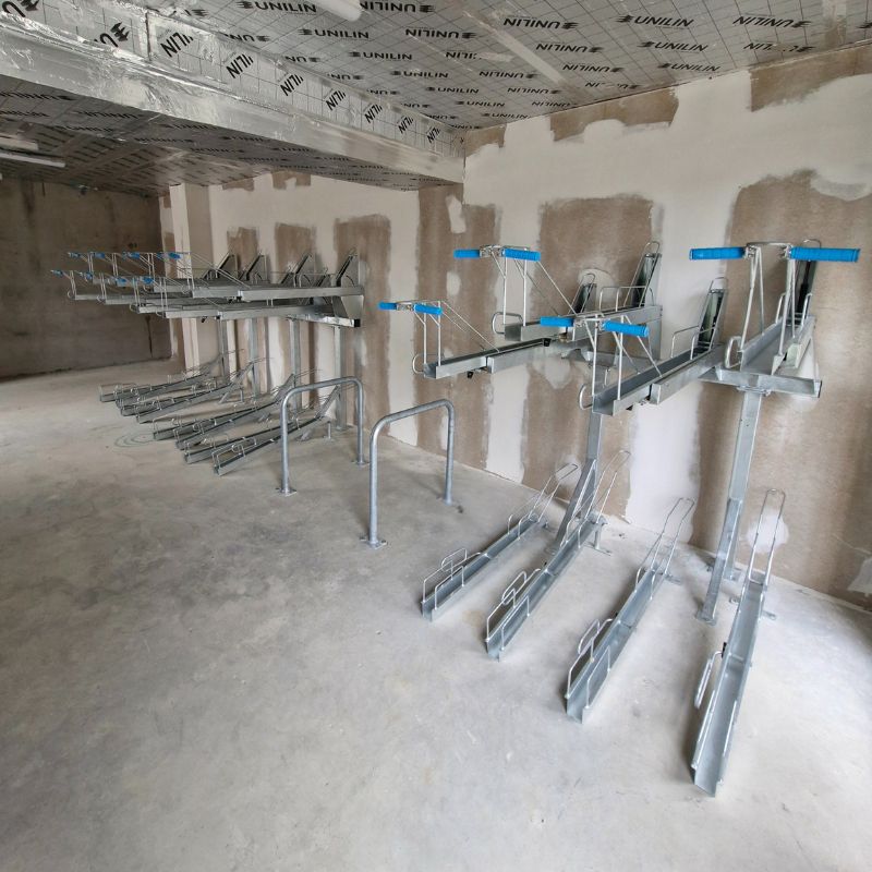 DoubleDeck™ Two-Tier Bike Rack | Pittman