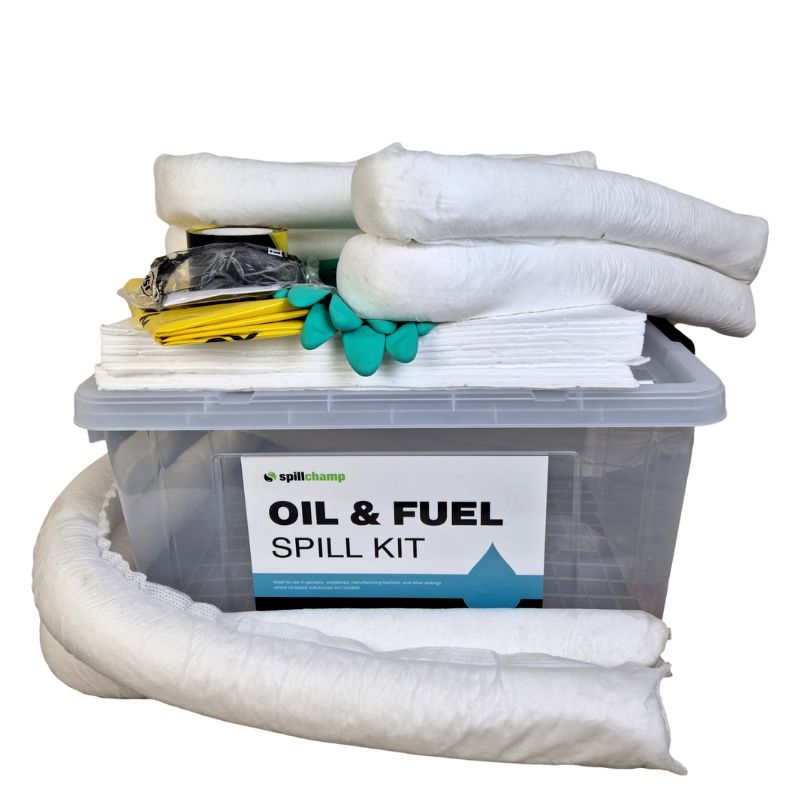 SpillChamp 50 Litre Oil and Fuel Spill Kit | Pittman