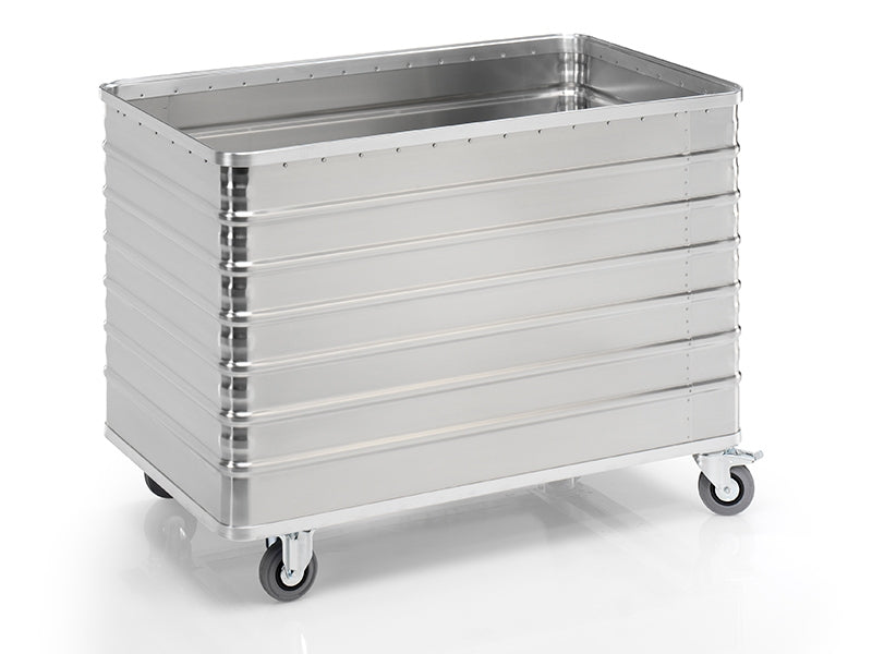 Aluminium Transport Trolley - Plain Walls | Pittman