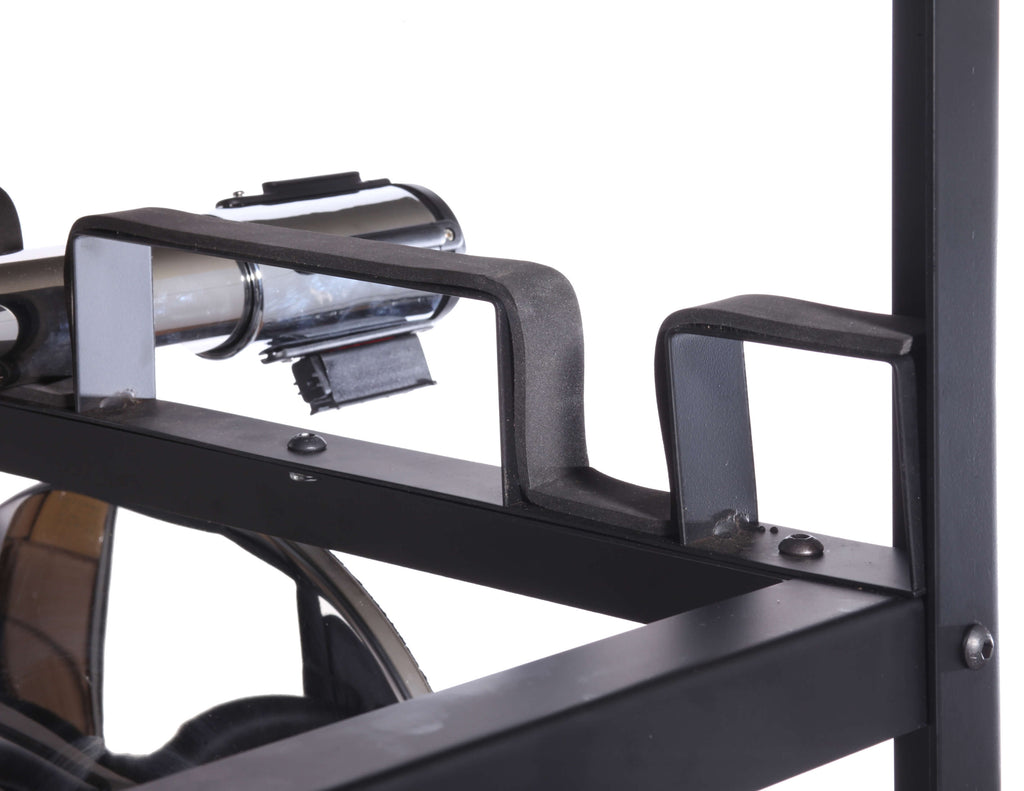 21 Post Horizontal Belt Barrier Storage Cart | Pittman