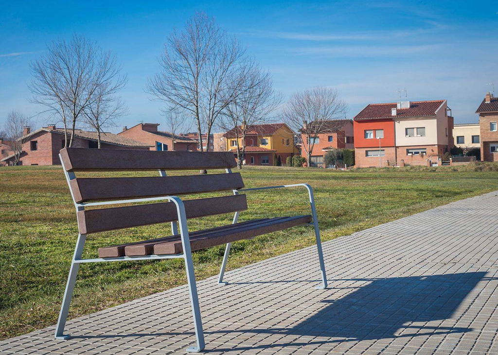 Benito EcoSens Recycled Park Bench | Pittman