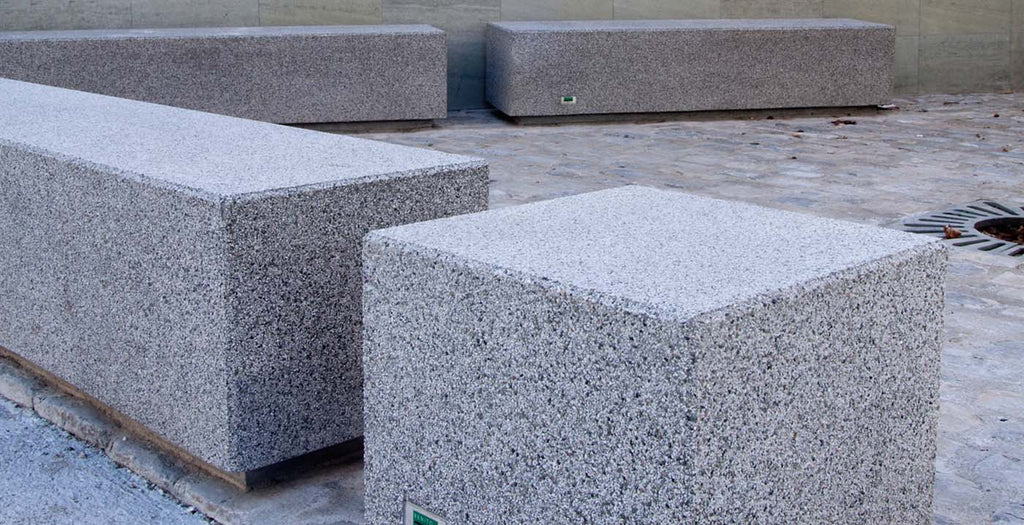 Benito Kube Concrete Bench | Pittman