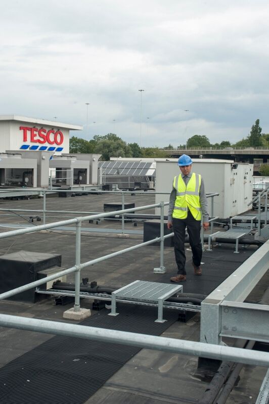 Crossgrip Roof Walkway Anti-Slip Matting | Pittman