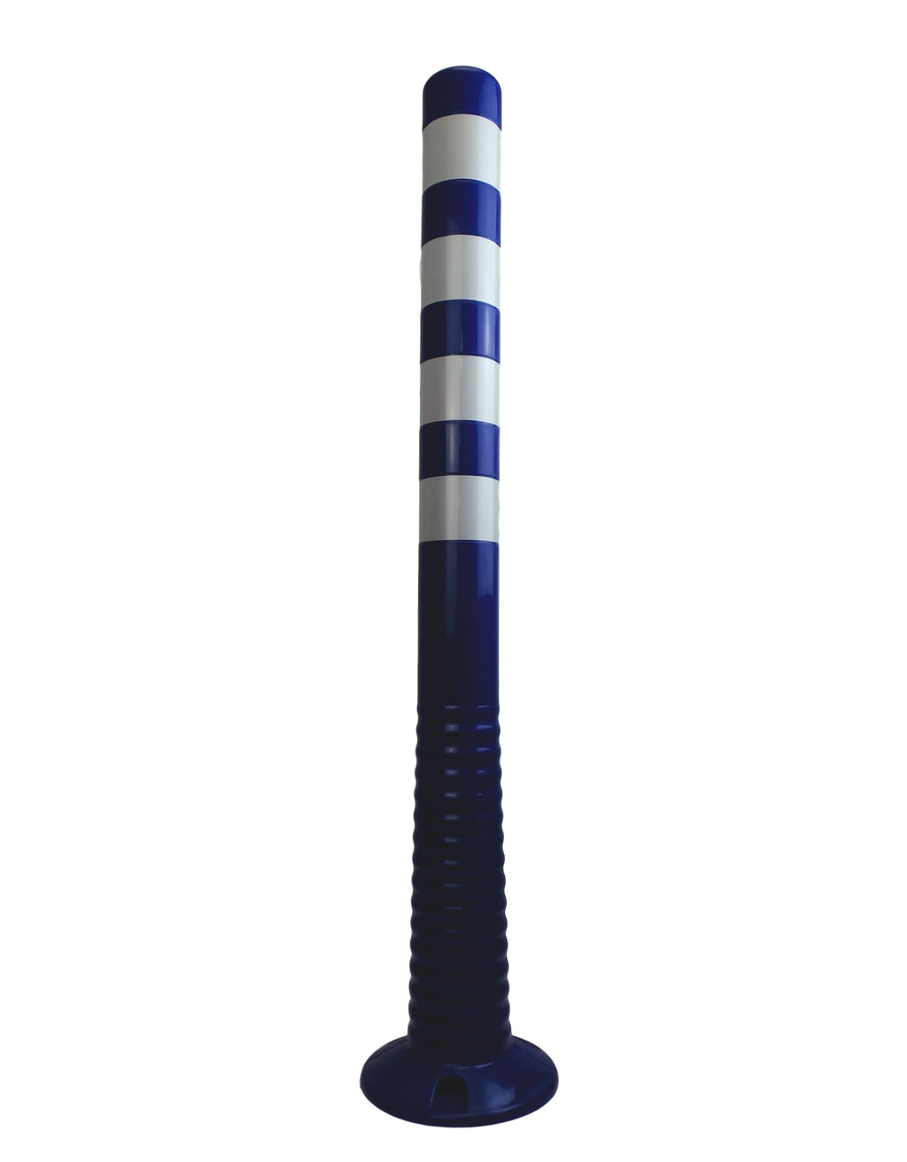 Flexbrite Flexible Bollard 1000mm Blue White | Pittman