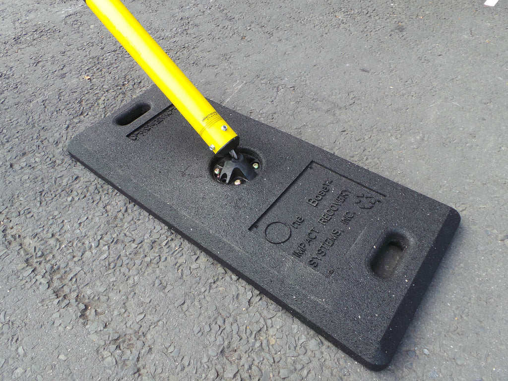 Impact Recovery Systems Flex Post Yellow Black | Pittman