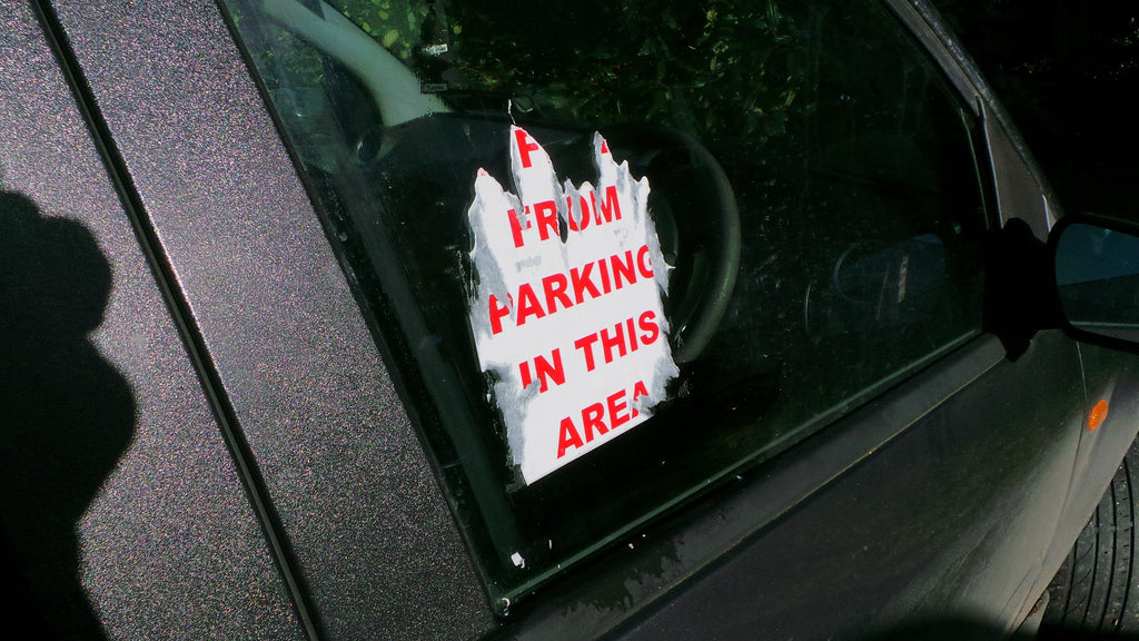 No Parking Stickers Extreme Adhesive | Pittman