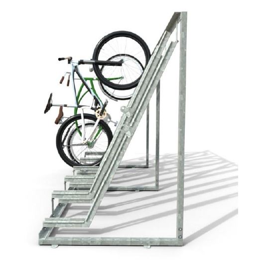 Semi Vertical Bike Rack | Pittman