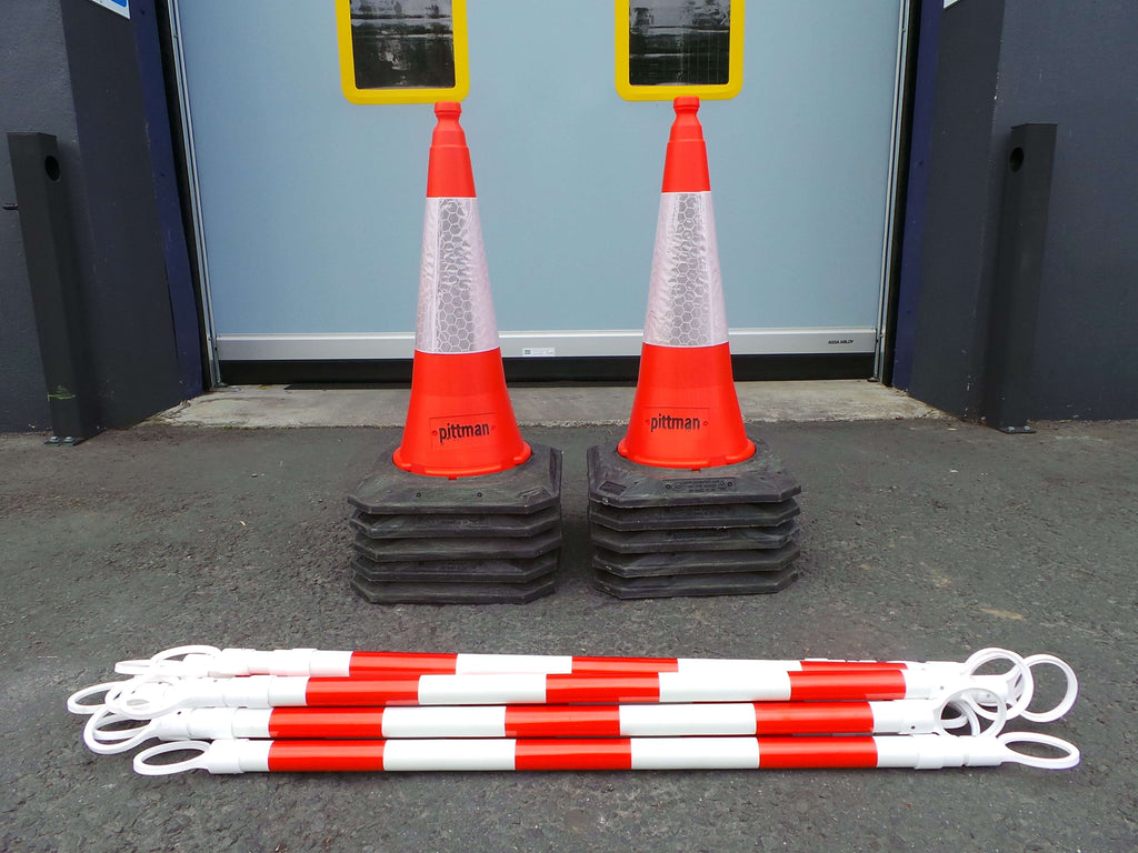 Traffic Cone and Cone Bar Set | Pittman