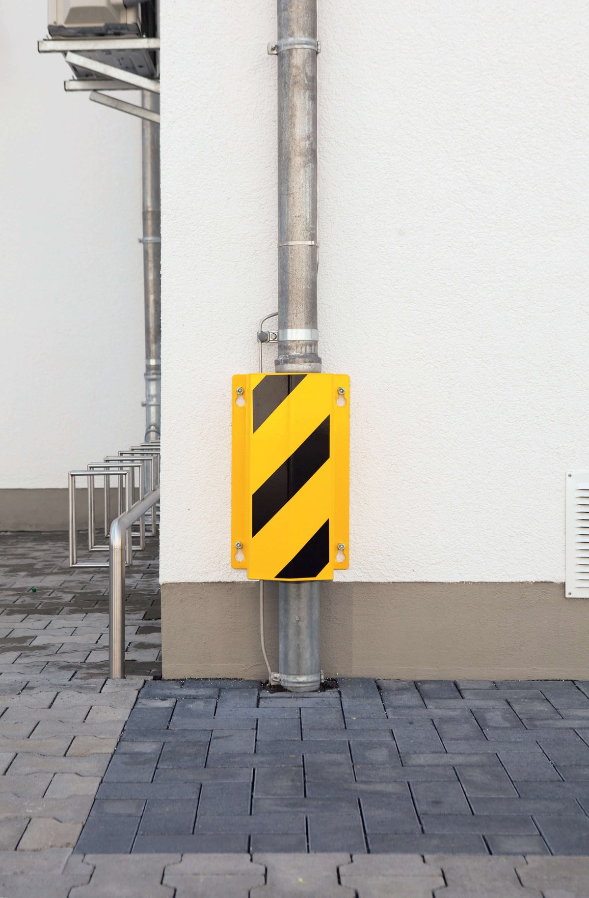 Wall-mounted Drain Pipe / Cable Protector | Pittman