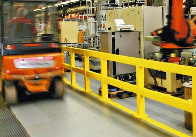 Industrial Railing Warehouse Railings Industrial Rails