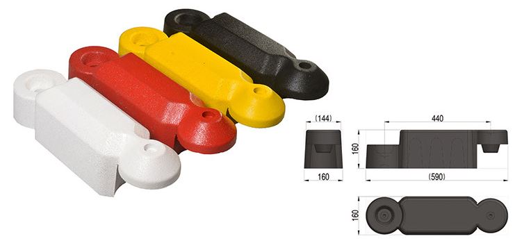 XPT Chain Traffic Separators | Pittman