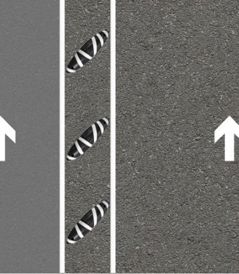 Zebra® | Zero Bicycle Lane Separator | Pittman